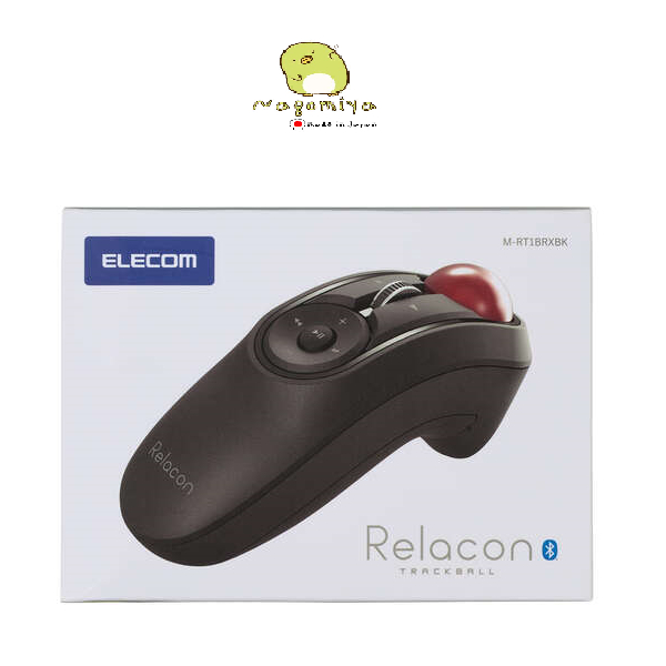 (พร้อมส่งจากไทย)ELECOM เมาส์ Handy Trackball [ออปติคัล / 10 ปุ่ม / USB / ไร้สาย] M-RT1DRBK สีดํา ...