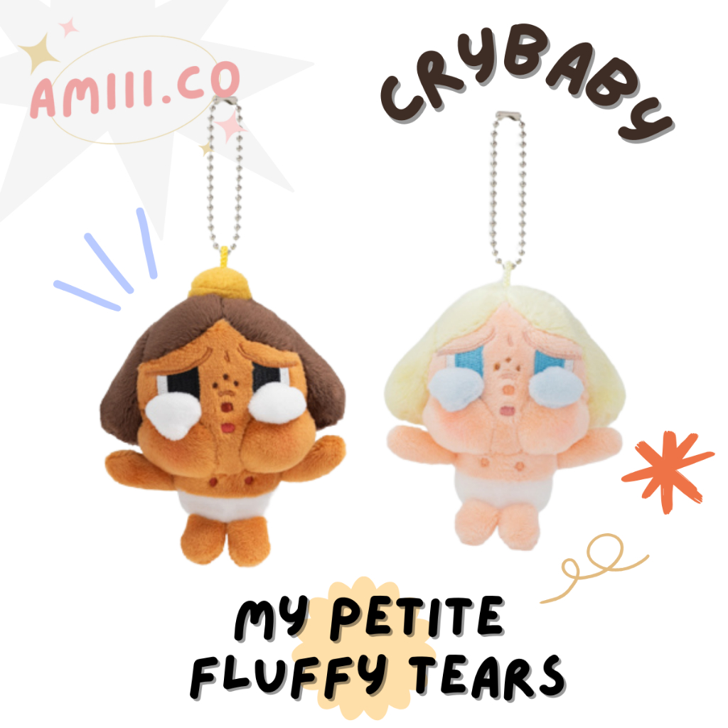 (พร้อมส่ง/เลือกตัว) พวงกุญแจ CRYBABY My Petite Fluffy Tears - Molly ...