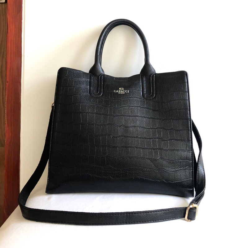 Capacci Itary Bag มือสองของแท้ 💯 | Shopee Thailand