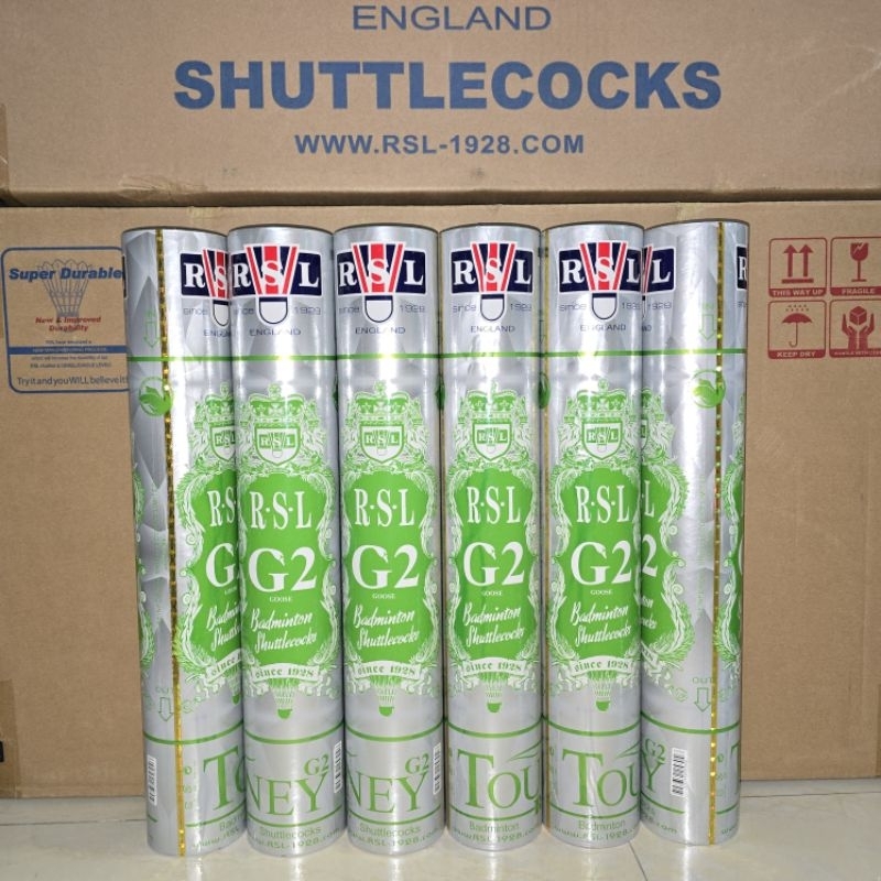 RSL Tourney G2 ขนห่าน แท้ Speed76 ลูกแบดมินตัน ลูกขนไก่ | Shopee Thailand
