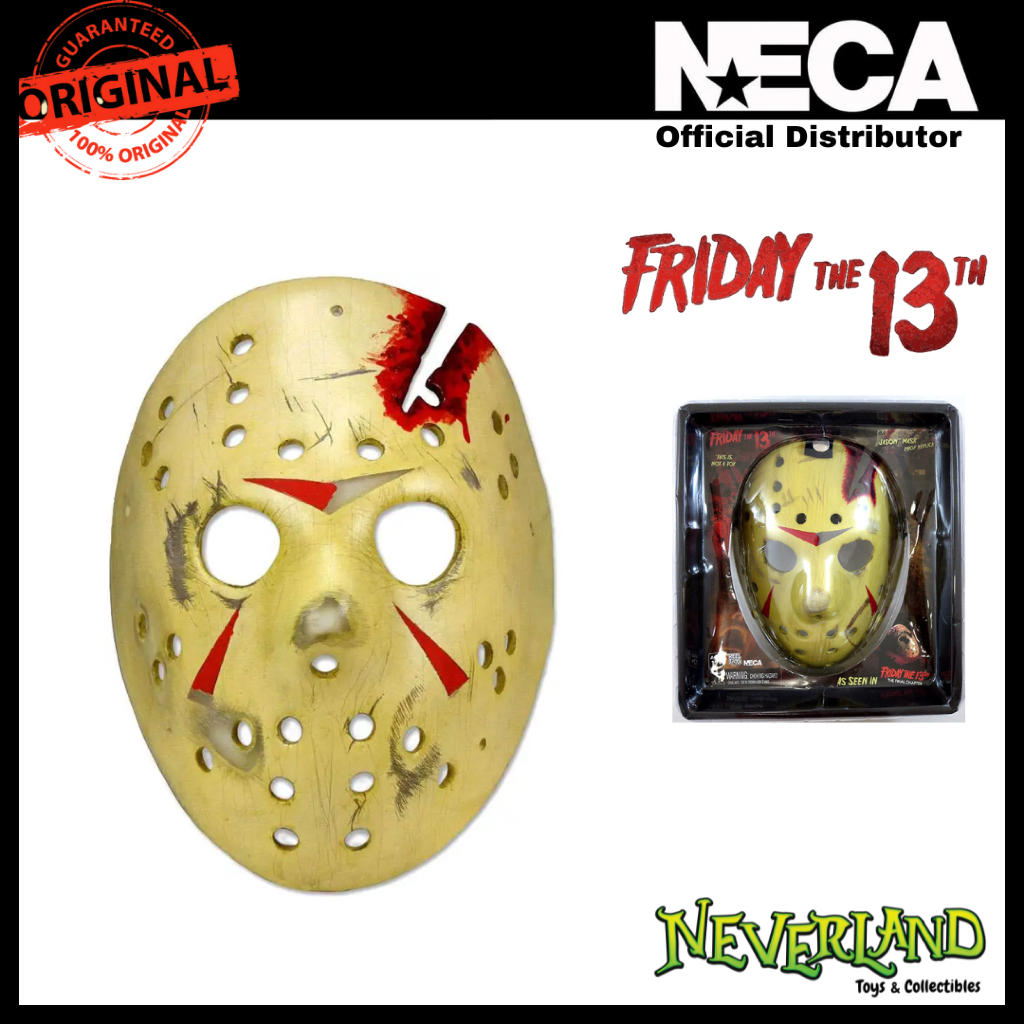 (Sold Out) (NECA) Friday the 13th - Prop Replica - Jason Mask Part 4 ...