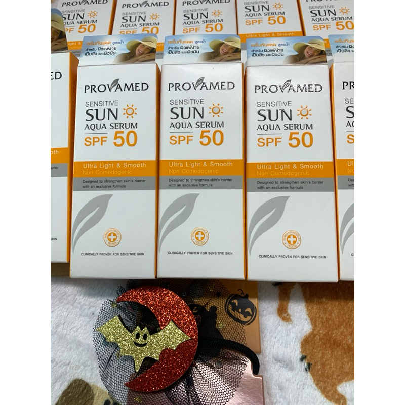 Provamed Sun Aqua Serum SPF50 โปรวาเมด เซนซิทีฟซันอควา เซรั่มเอสพีเอฟ ...