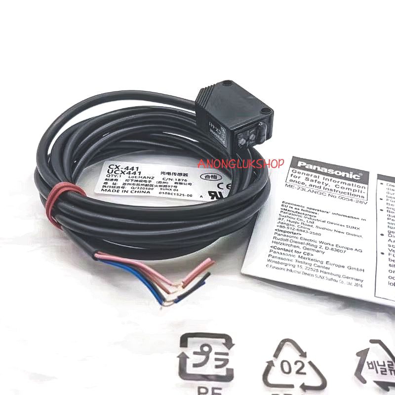 CX-441 CX441 Panasonic Photoelectric Sensor, 4สาย ระยะจับ 2mm→50mm ...