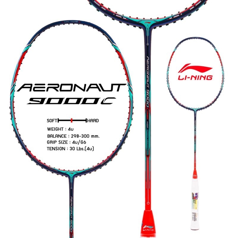 ไม้แบดมินตัน Li-ning รุ่น Aeronaut 9000C | Shopee Thailand