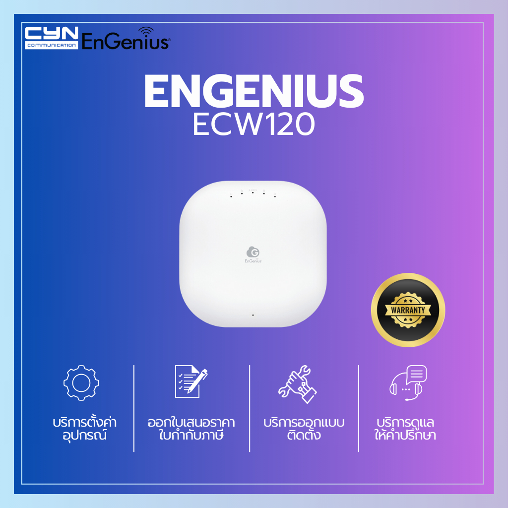 EnGenius ECW120 Cloud-Managed Access Point ที่สุดของ Wi-Fi ประสิทธิภาพ ...