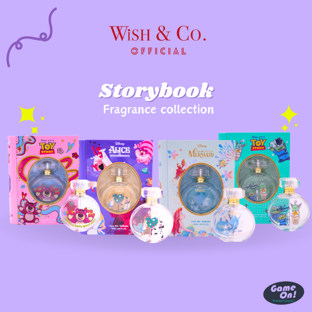 Game On Disney Storybook Fragrance น้ำหอมดิสนีย์รุ่นสตอรี่บุ็ค ( NEW ...
