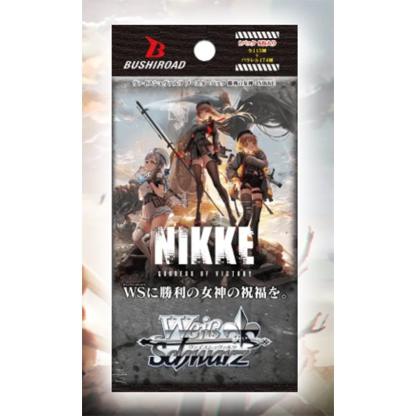Weiss Schwarz Booster Pack : Goddess of Victory Nikke (กล่องสุ่มการ์ด Weiss Schwarz 12 ซอง ...