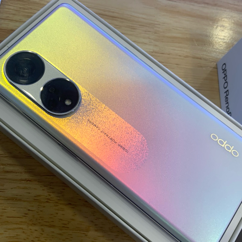 มือสอง oppo Reno 8T 5G ram 8 rom 256 GB สีทอง สภาพ 95% สวย พร้อมอุปกรณ์ ...