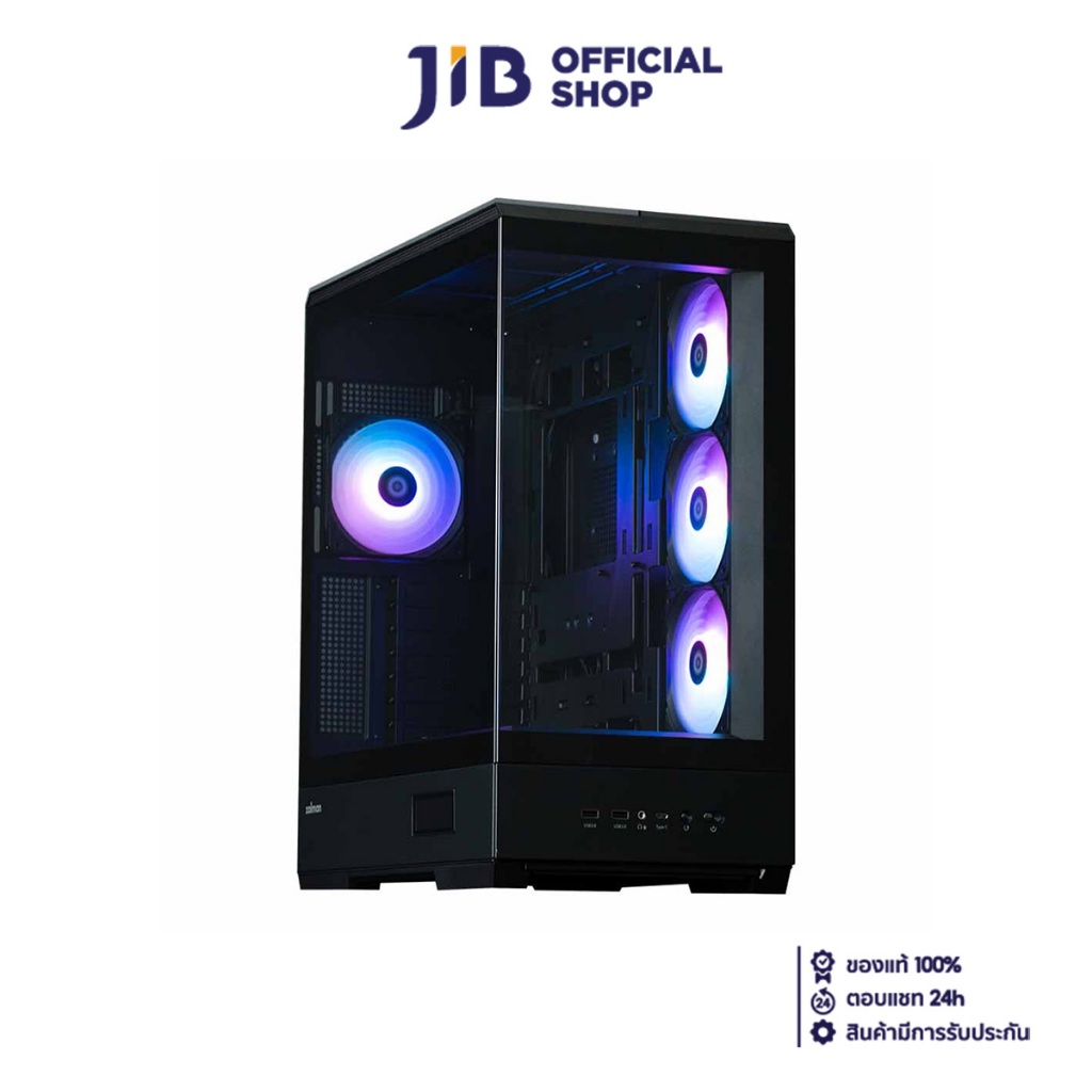 CASE (เคส) ZALMAN P50 DS (BLACK) (ATX) | Shopee Thailand