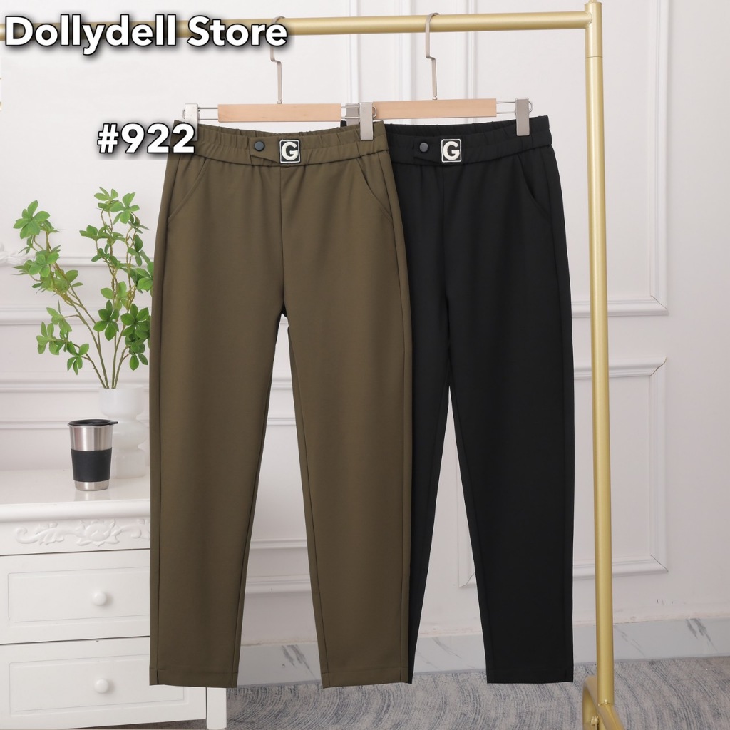 กางเกงวอร์มเอวยางยืดDolly รุ่น#D922 มี2สี กางเกงวอร์มใส่เที่ยว เนื้อผ้า ...