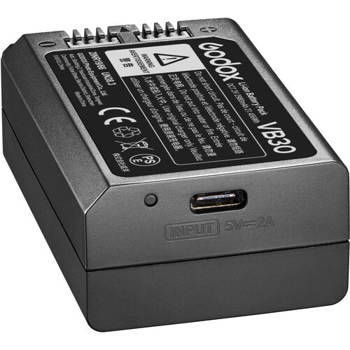 Godox Battery VB30 ความจุ 2980 mAh / 7.2V สำหรับ V1Pro ชาร์จแบตตรงผ่าน ...