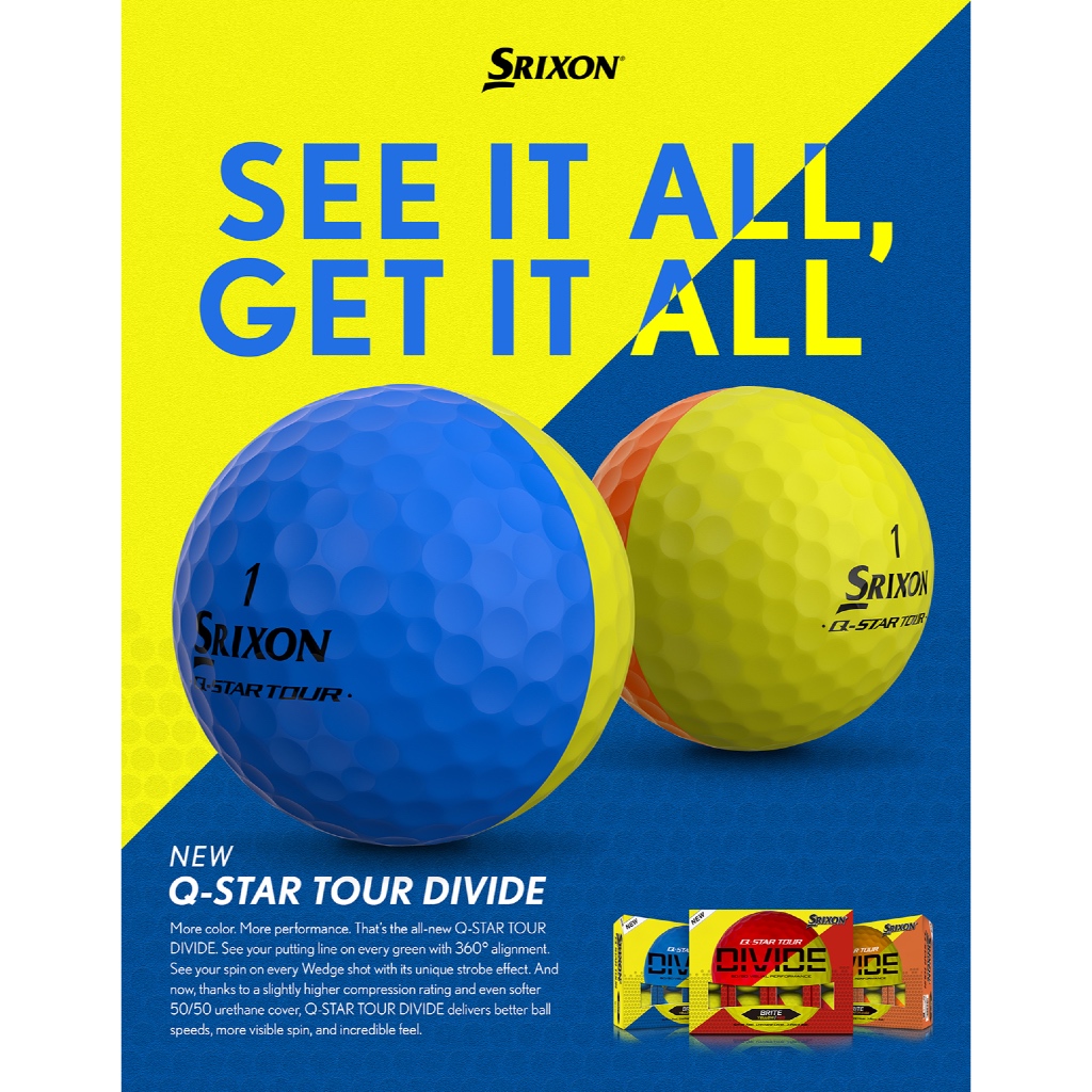 Q-STAR TOUR DIVIDE 2 Golf Balls | Shopee Thailand