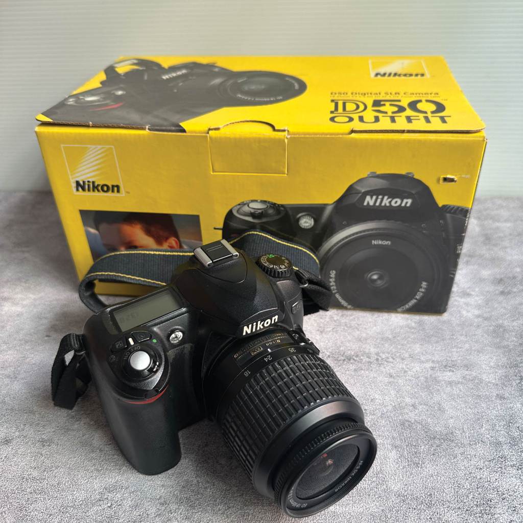 Nikon D50 DSLR + Lens kit 18-55mm f/3.5-5.6G | Shopee Thailand