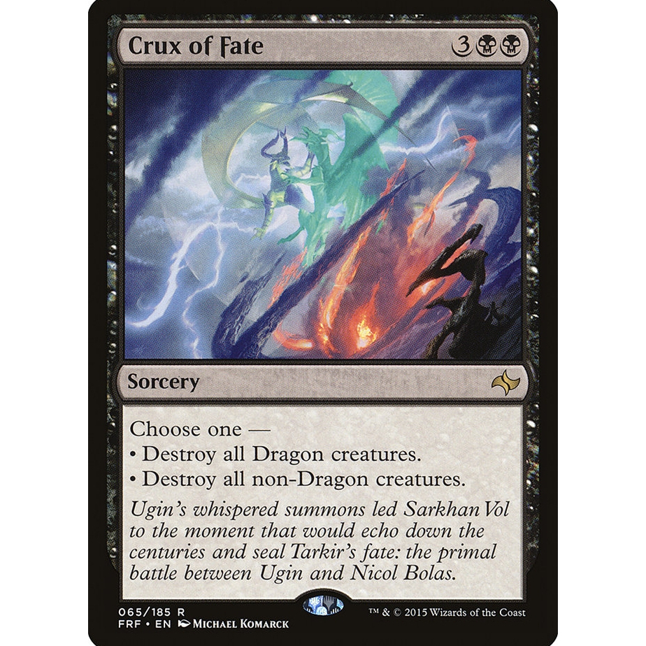Crux of Fate FRF, STA, FIC Surge การ์ด Magic the Gathering [MTG] ของแท้ ...