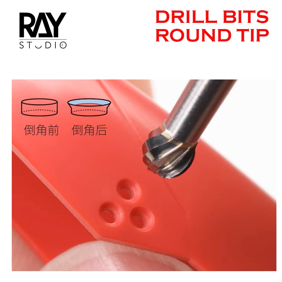 [RAY STUDIO] RRBB หัวเจาะ DRILL BITS ROUND TIP MODEL KITS TOOLS ...