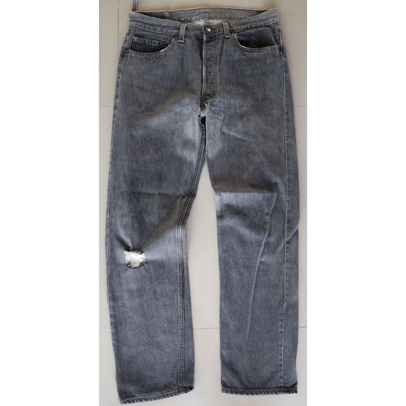 กางเกงยีนส์มือสอง Lก้านดำ 501 U.S.A Size W33(I3111) | Shopee Thailand
