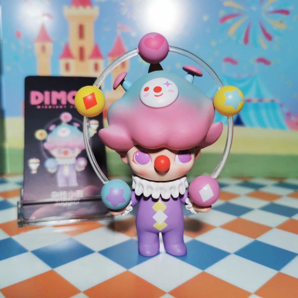 (พร้อมส่ง)(โค้ด VDO ลด 30%) POPMART Dimoo Midnight Circus Series ...