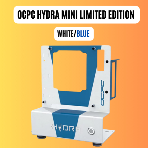 OCPC Hydra Mini Limited Edition Computer Case White/Blue | Shopee Thailand