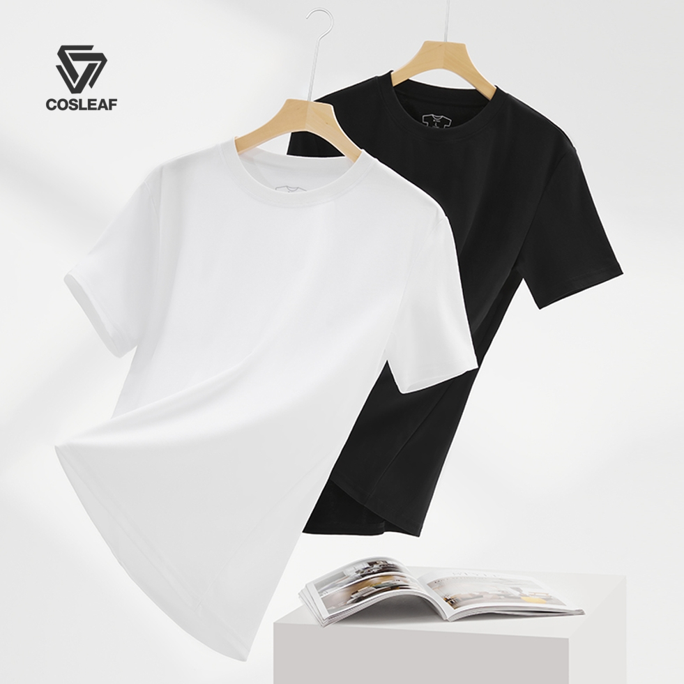 Cosleaf Cotton เสื้อสะท้อนน้ำผู้หญิง เสื้อยืดแขนสั้น เสื้อคอกลม ผ้าคอต ...