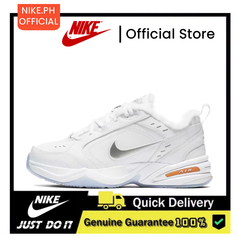 【100%Original】Nike Air Monarch 4 Snow Day White Low Top Sports Calf ...