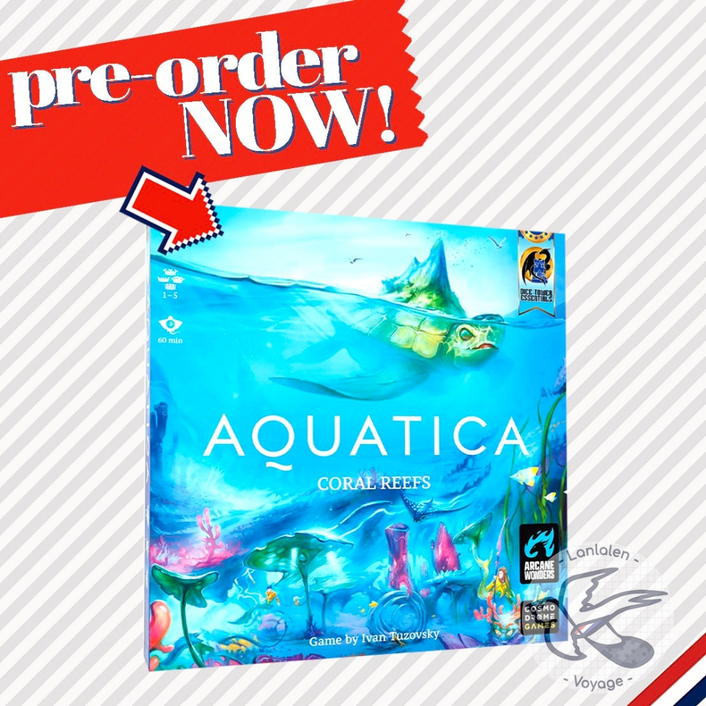 [Pre-Order] Aquatica Coral Reef Expansion [Board Game] | Shopee Thailand