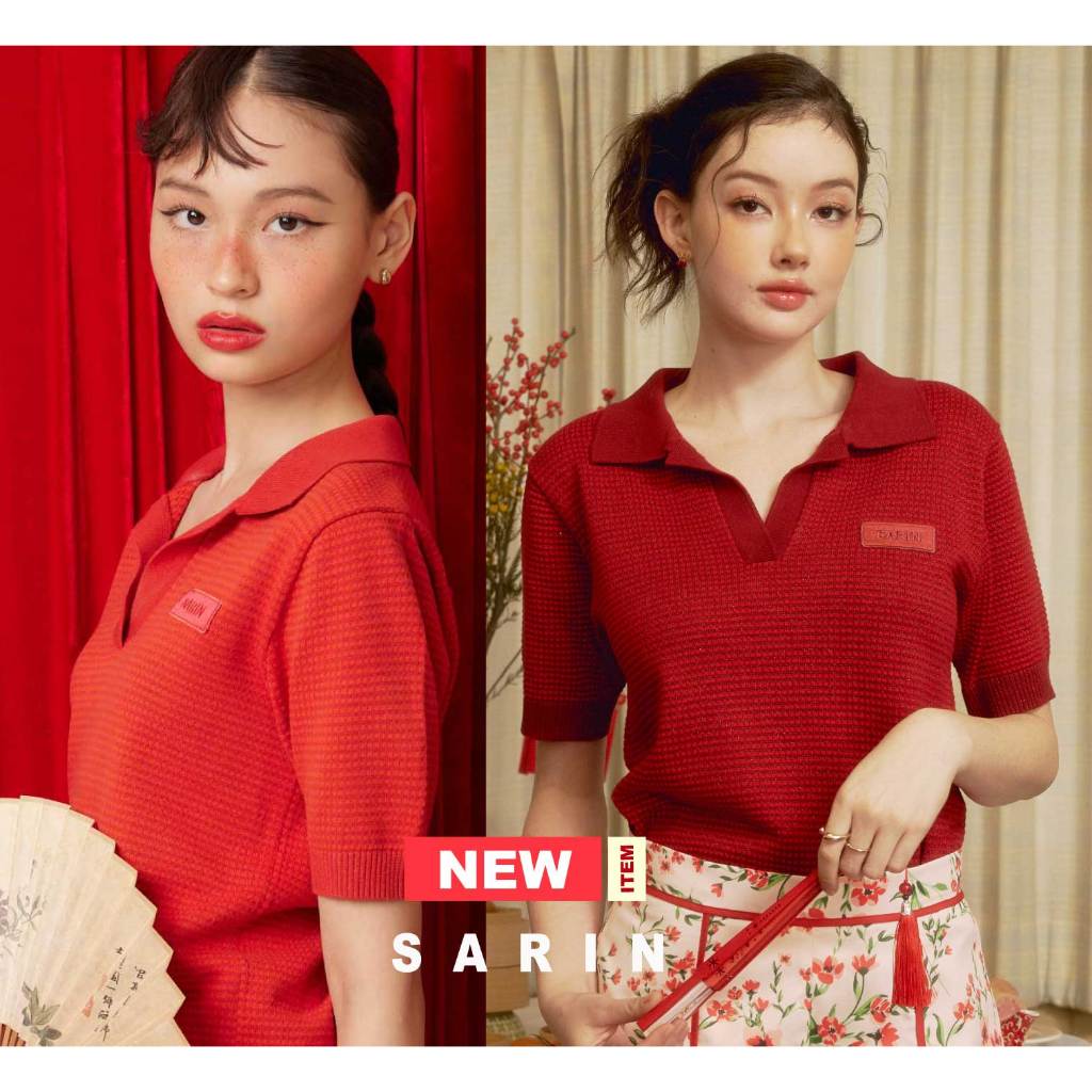 SARIN A Dream knitwear นิตแวร์ เสื้อถักสำหรับฤดูร้อน ทอลายแบบพิเศษ ...