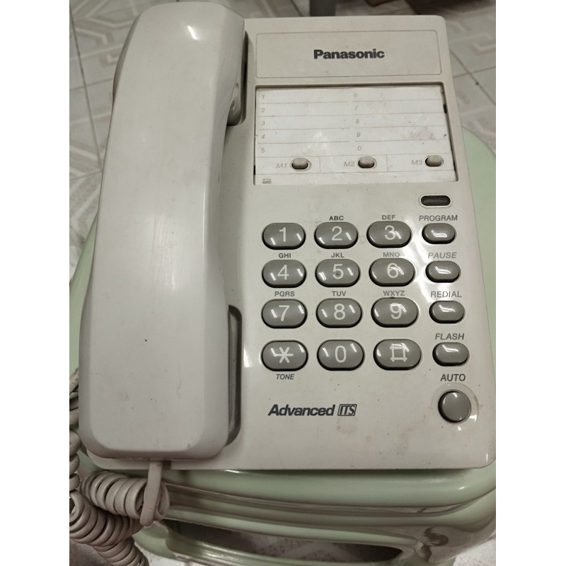 โทรศัพท์บ้าน/สำนักงาน พานาโซนิค PANASONIC รุ่น KX-T2375MXW | Shopee Thailand