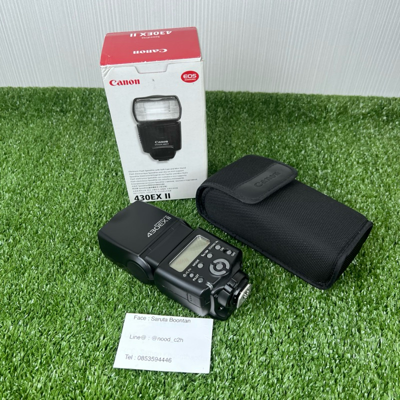 แฟลช Canon Speedlite 430EX II หมดประกัน สภาพสวย | Shopee Thailand