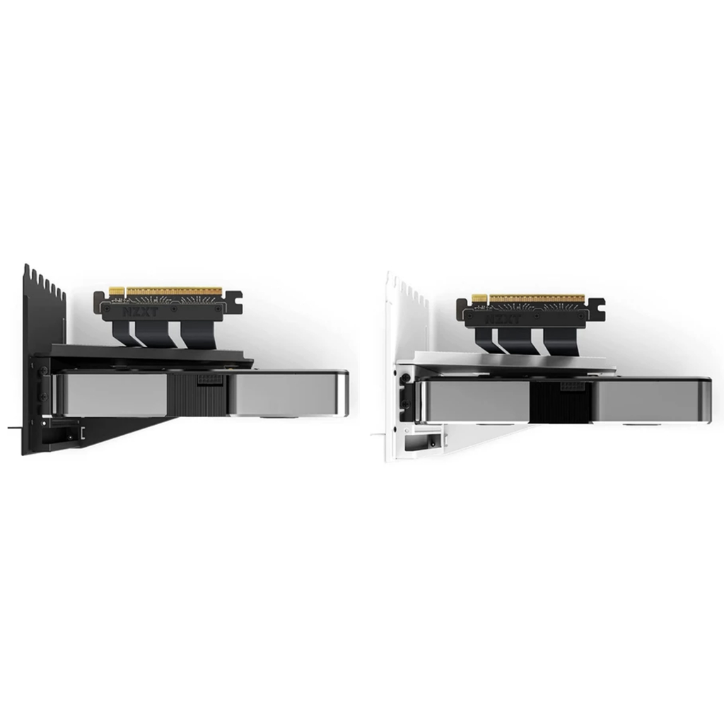 NZXT VERTICAL GPU MOUNTING KIT GPU HOLDER&PCIE 4.0 RISER CABLE : BLACK ...