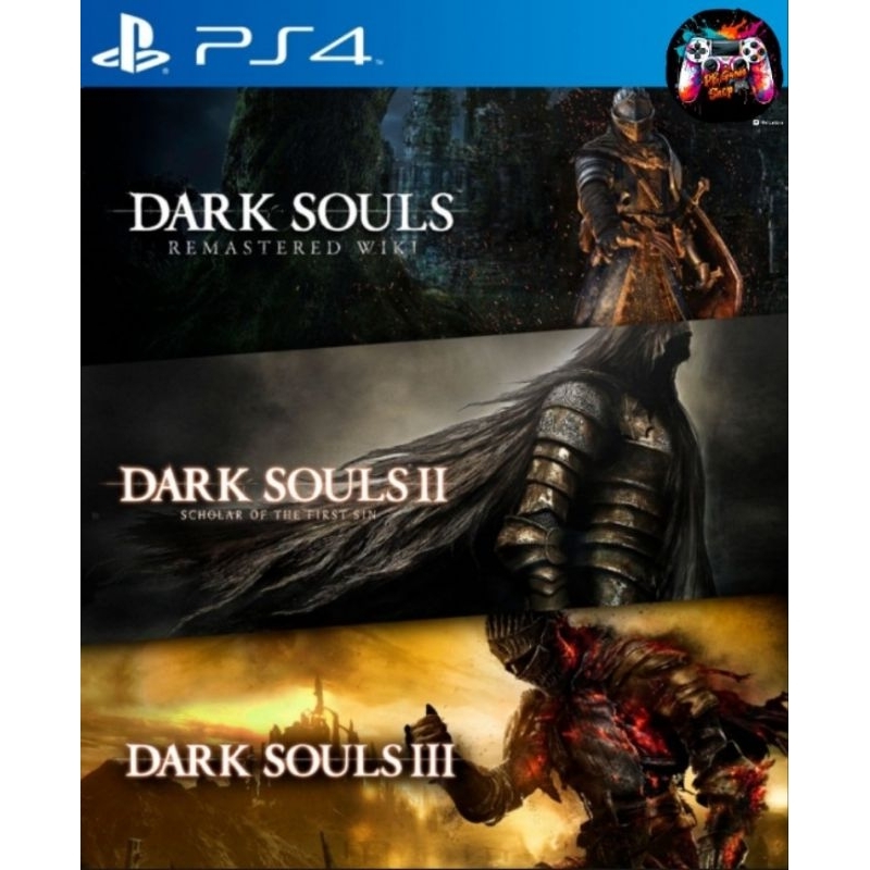 [PS4] game: Dark souls 1-3 รวม DLC (มือ2) แผ่นเกมส์PS4 แท้ | Shopee ...