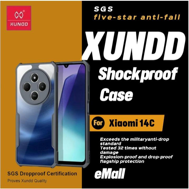 Xundd เคส ใช้สำหรับ Redmi 13C Redmi 14C Redmi 15C Poco C65 Case Poco ...