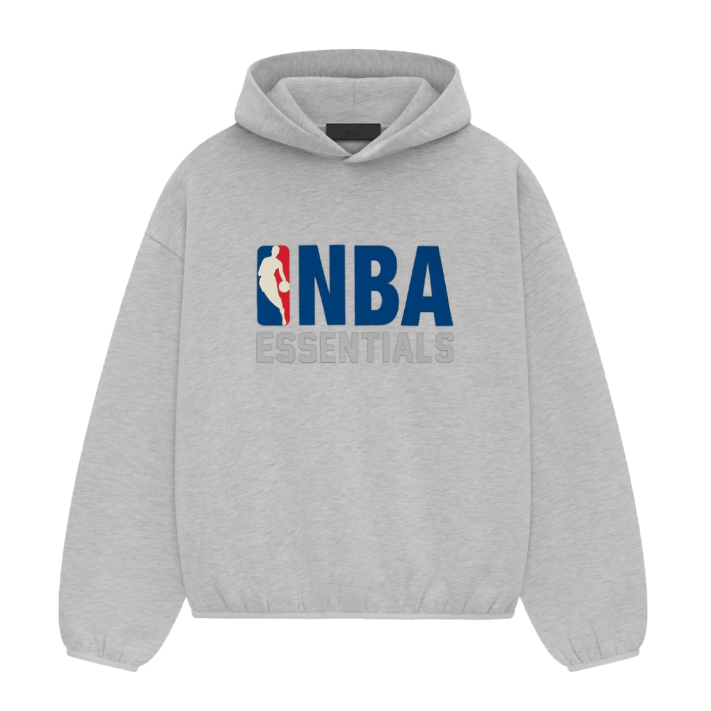 FOG – ESSENTIALS X NBA Hoodie (LIGHT HEATHER) | Shopee Thailand