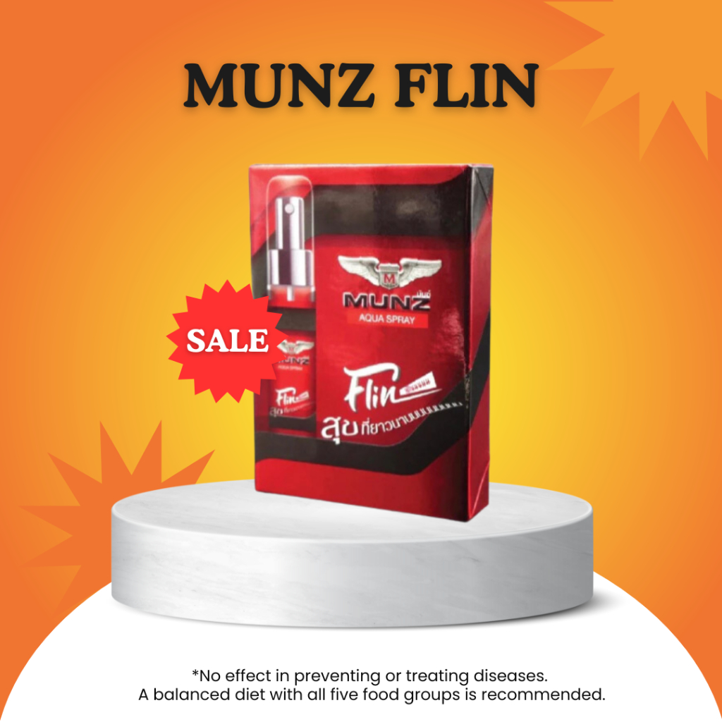 MUNZ FLIN สเปรย์สำหรับผุ้ชาย กลิ่นฟีโรโมน | Shopee Thailand