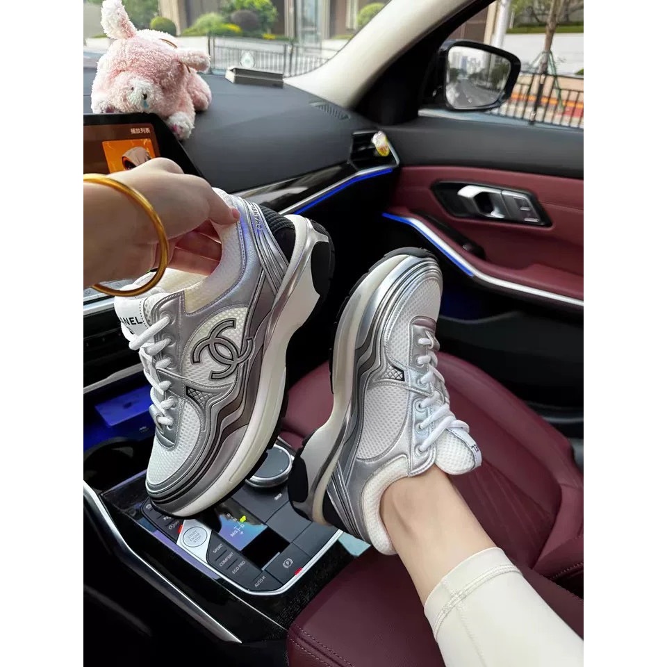 รองเท้าผ้าใบ Cha-nel ผู้หญิง Grade Hi end 1.1 มีไซส์ 36-41 | Shopee ...