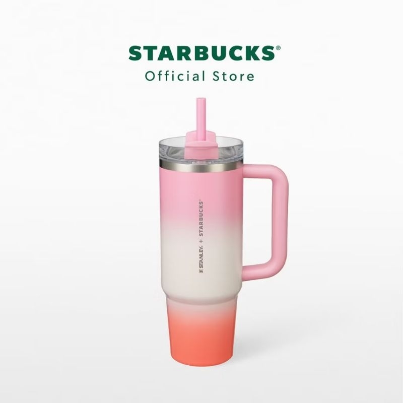 แก้ว STARBUCKS STANLEY® Pink Gradient Cold Cup 30oz. | Shopee Thailand