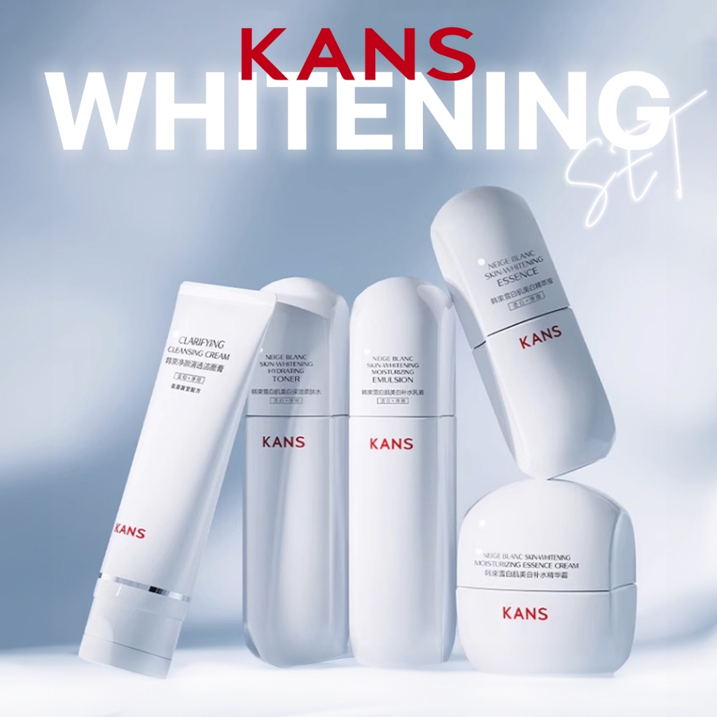 Kans Neige Blanc Skin Whitening SET1 - Cream | Shopee Thailand