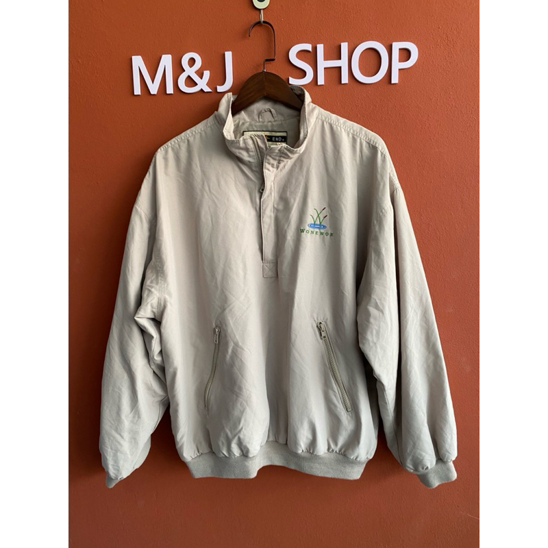 เสื้อแขนยาวWonewokสีเทามือสองไซส์L | Shopee Thailand