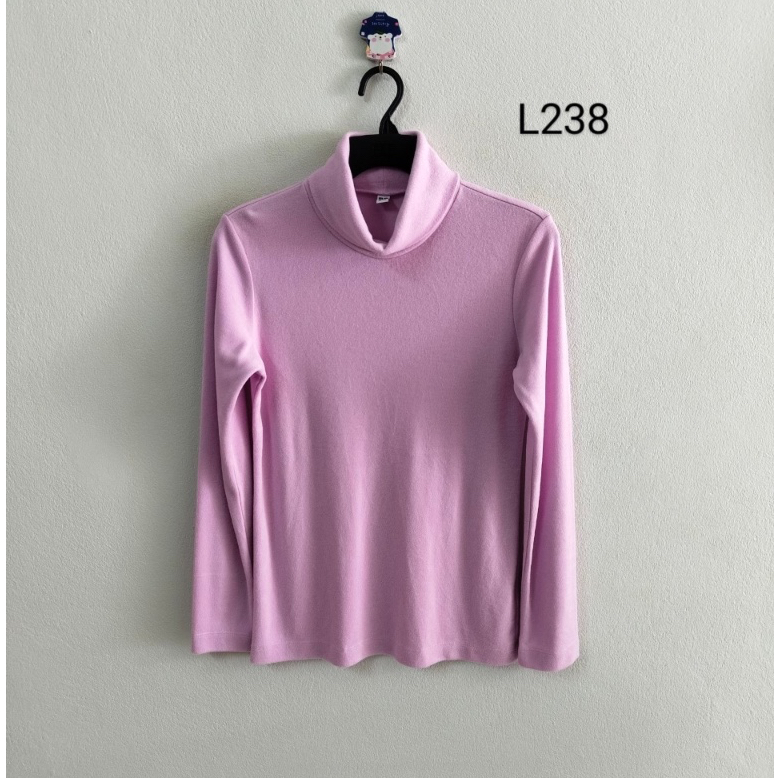 L(ญ) Heattech (L238) แบรนด์ uniqlo ยูนิโคล่ ผ้าฟลีซ หนานุ่ม | Shopee ...
