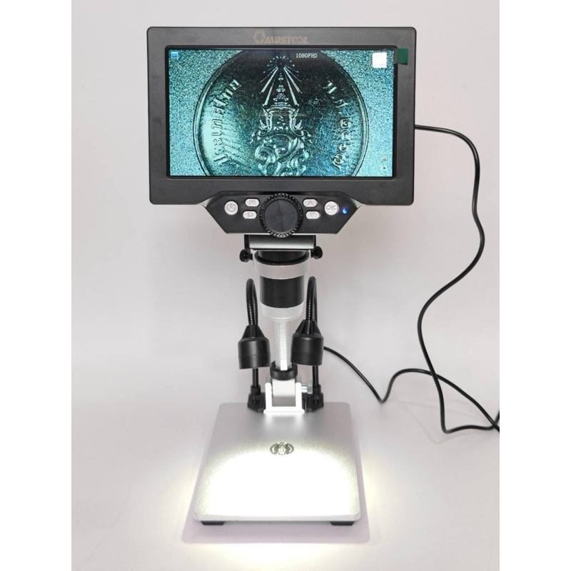 Digital Microscope G1200 (1-1200x) LCD FHD | Shopee Thailand