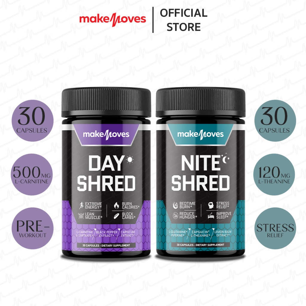 [พร้อมส่ง] MakeMoves - DAY&NITE เซ็ต 1 เดือน โปร 2 แถม 1 กระปุก | Shopee Thailand