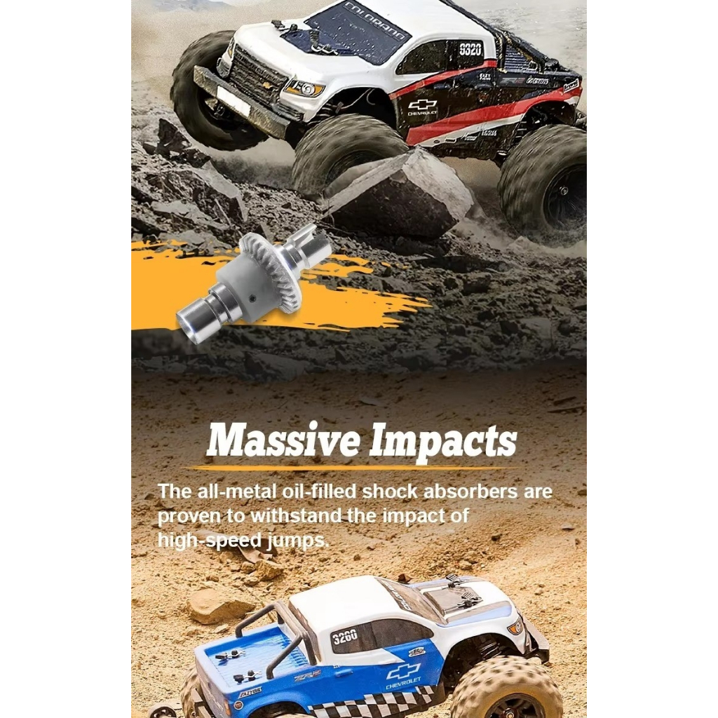 รถบังคับ Eazyrc 1/18 4WD RC COLORADO 45KM/h 2.4GHz EZ11841 | Shopee ...