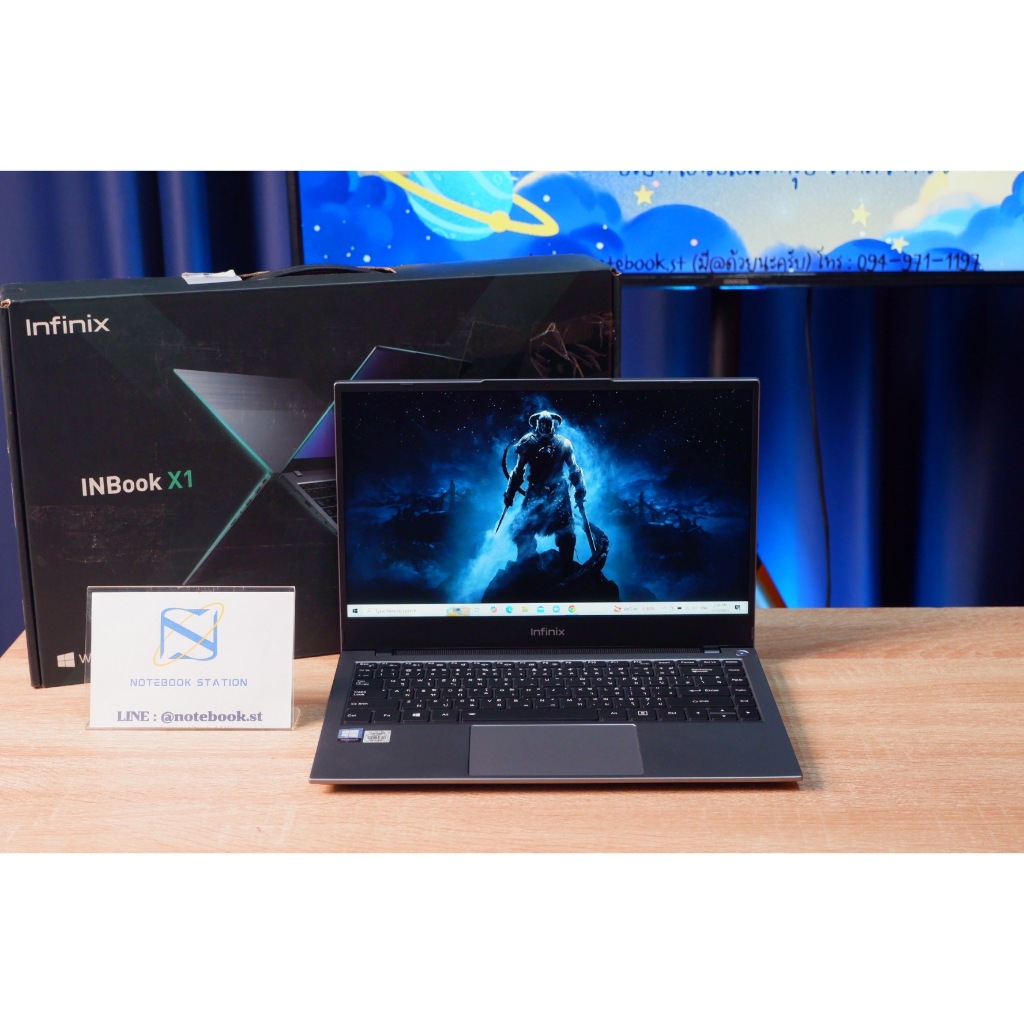 (ของใหม่)Infinix INBOOK X1 i5-1035G1 ram8 ssd512 คีย์บอร์ดไฟ จอ14 IPS ...
