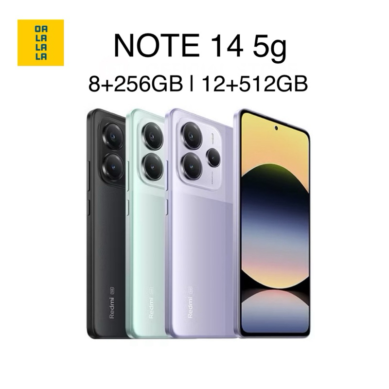NOTE 14 5g [8+256GB | 12+512GB] เครื่องศูนย์ไทยแท้ รับประกันจอแตก 6 ...