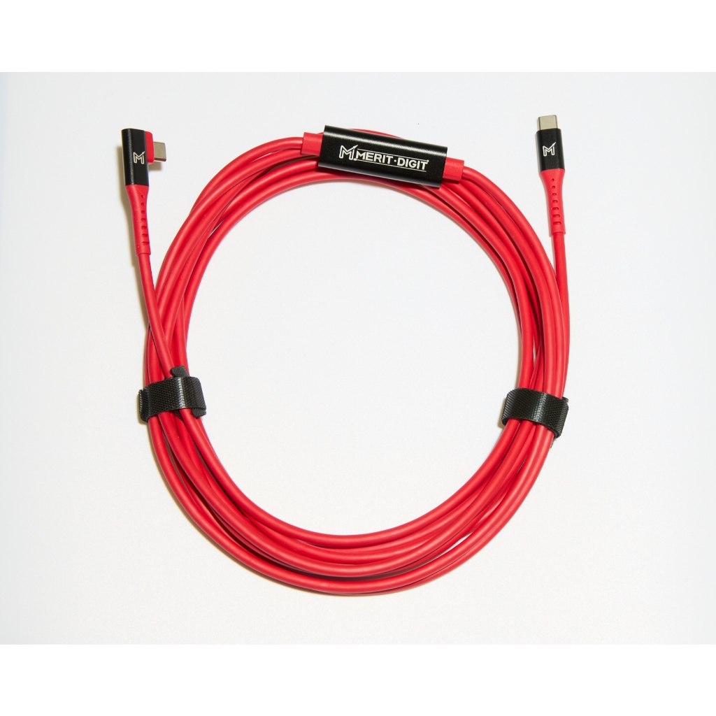 5m USB C to C Right Angle Tether Cable | Shopee Thailand
