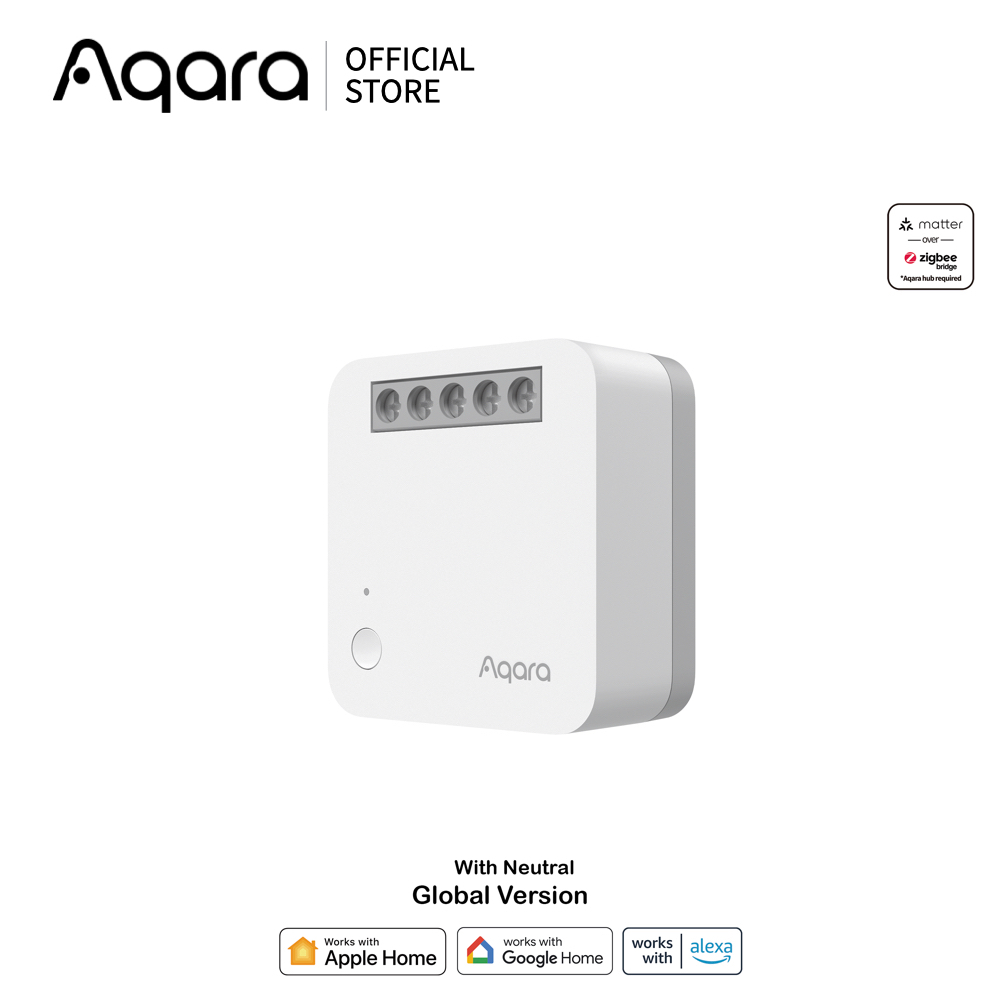 Aqara Single Switch Module T1 [With Neutral] | Shopee Thailand