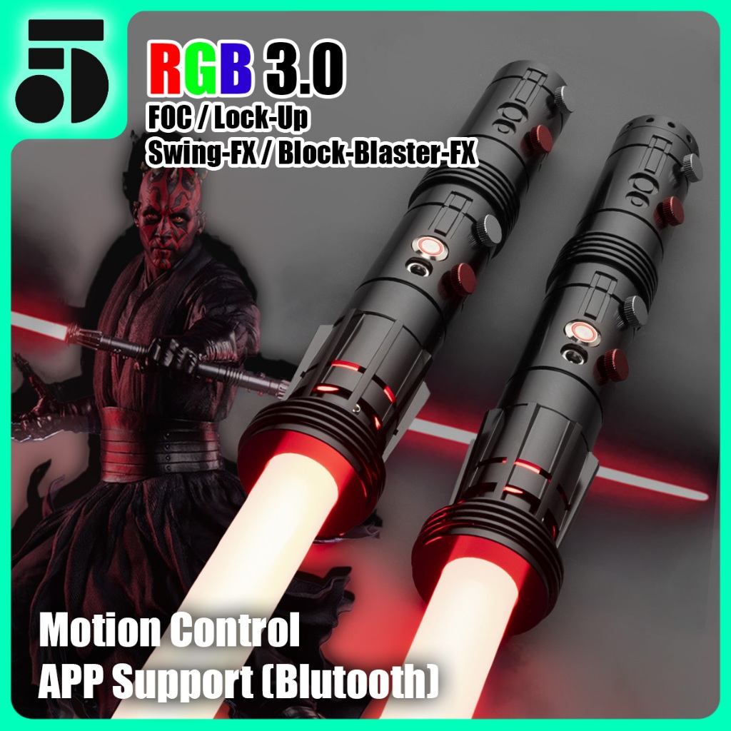 [ D5 ] ดาบ Lightsaber รุ่น RGB | APP Support (Blutooth) / Motion ...