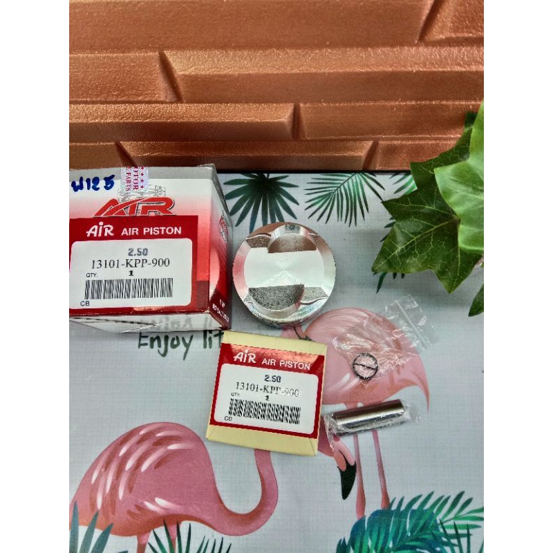 ชุดลูกสูบ 66 ชัก 5/2 วาล์วพร้อมหลบวาล์วใส่ w125/2 วาล์วลูกสูบสลัก 15 มิล(CBR66มิลสลัก15 ...