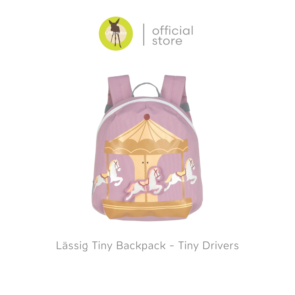 Lassig Tiny Backpack - Tiny Drivers กระเป๋าเป้เด็กไทนี่แบ็คแพ็ค ไทนี่ไดร์ฟเวอร์ | Shopee Thailand