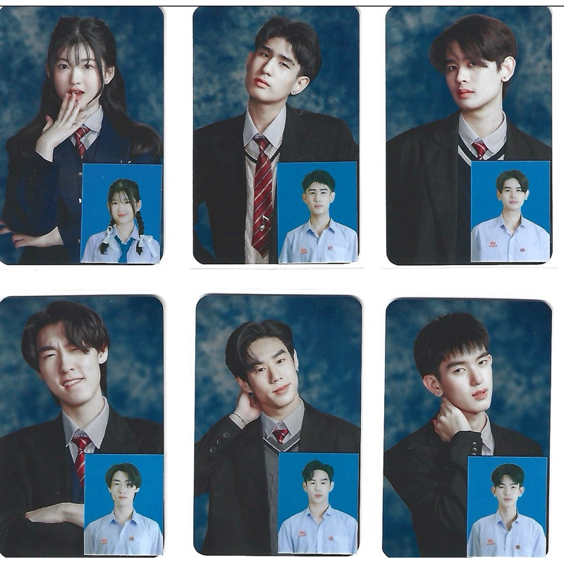 พร้อมส่ง 🇹🇭 | Selfie Cards & Box Set นักแสดง LoveSick2024 | Shopee Thailand