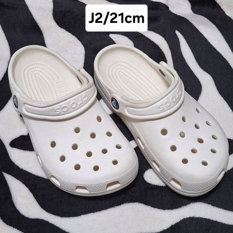 CROCSรองเท้าเด็กมือสอง(J2/21cm) | Shopee Thailand
